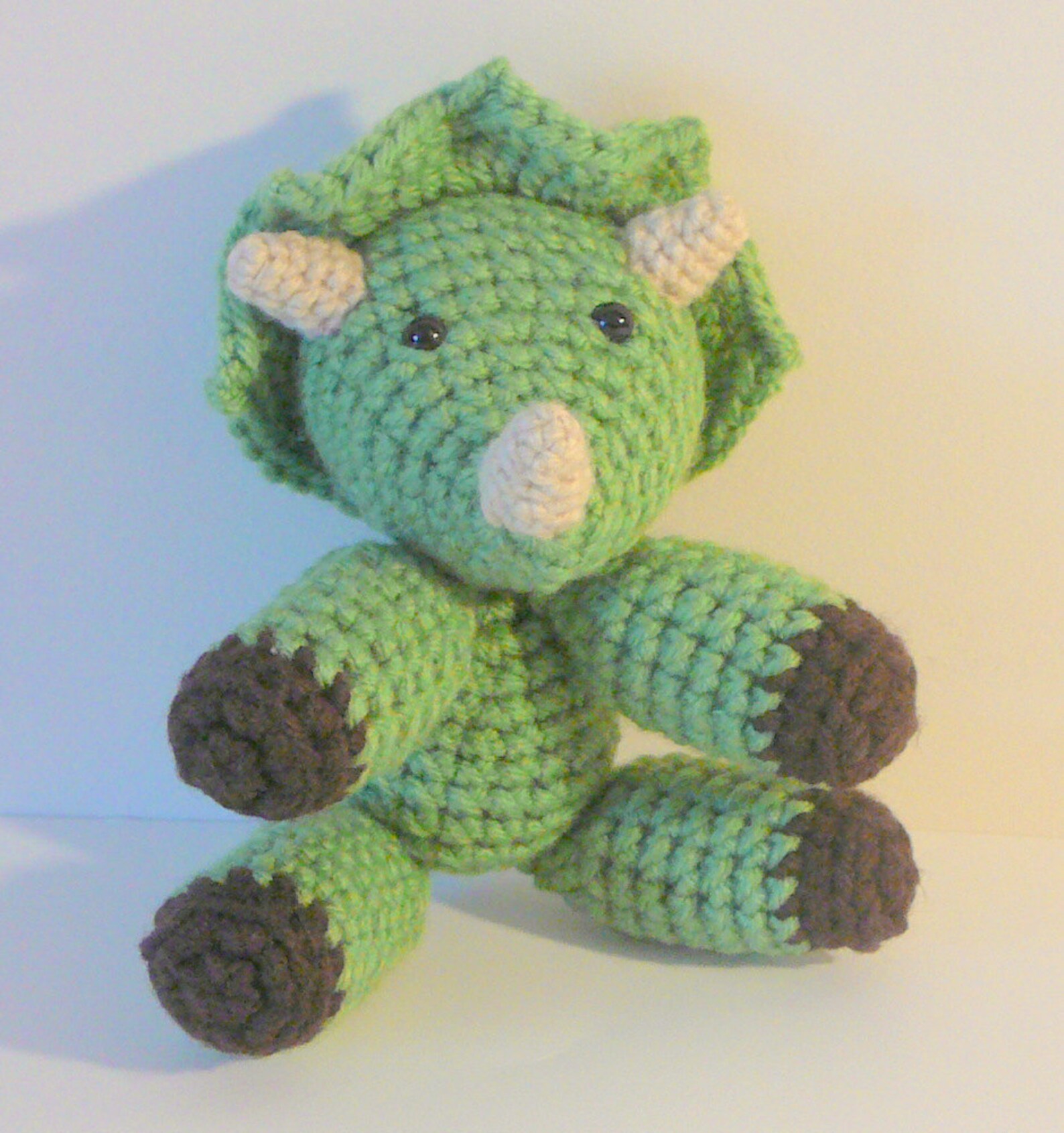 Amigurumi Triceratops PDF Crochet Pattern INSTANT DOWNLOAD - Etsy