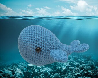 Haakpatroon walvis in één stuk gehaakt joekedoe - Etsy Nederland