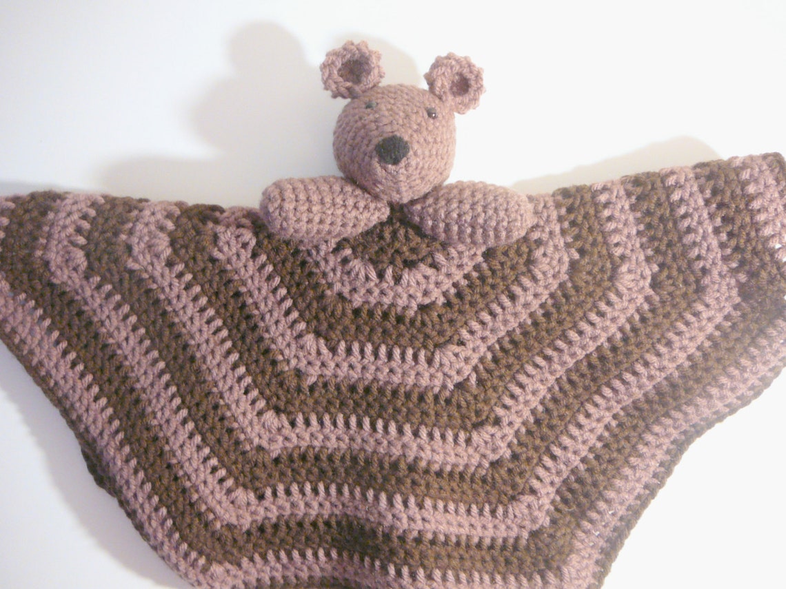 Teddy Bear Lovey PDF Crochet Pattern INSTANT DOWNLOAD - Etsy