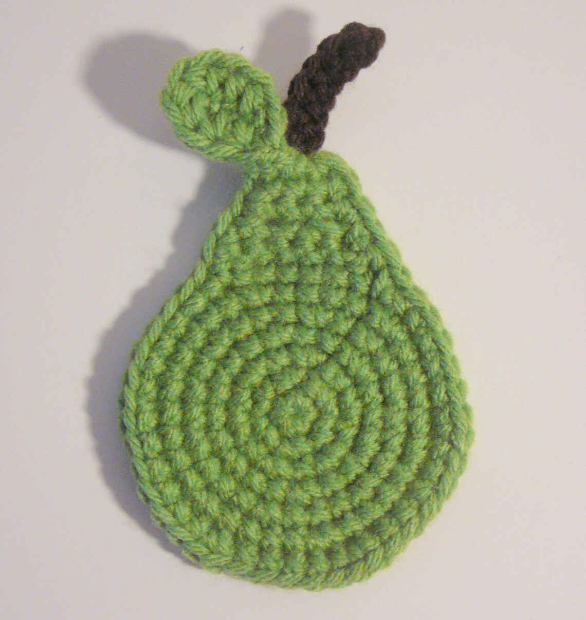 Pear Coaster PDF Crochet Pattern INSTANT DOWNLOAD - Etsy