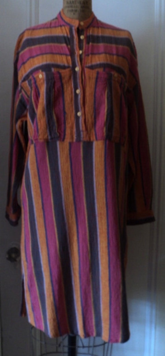 TUNIC, Design Sample, One of a Kind, VINTAGE, Handloo… - Gem