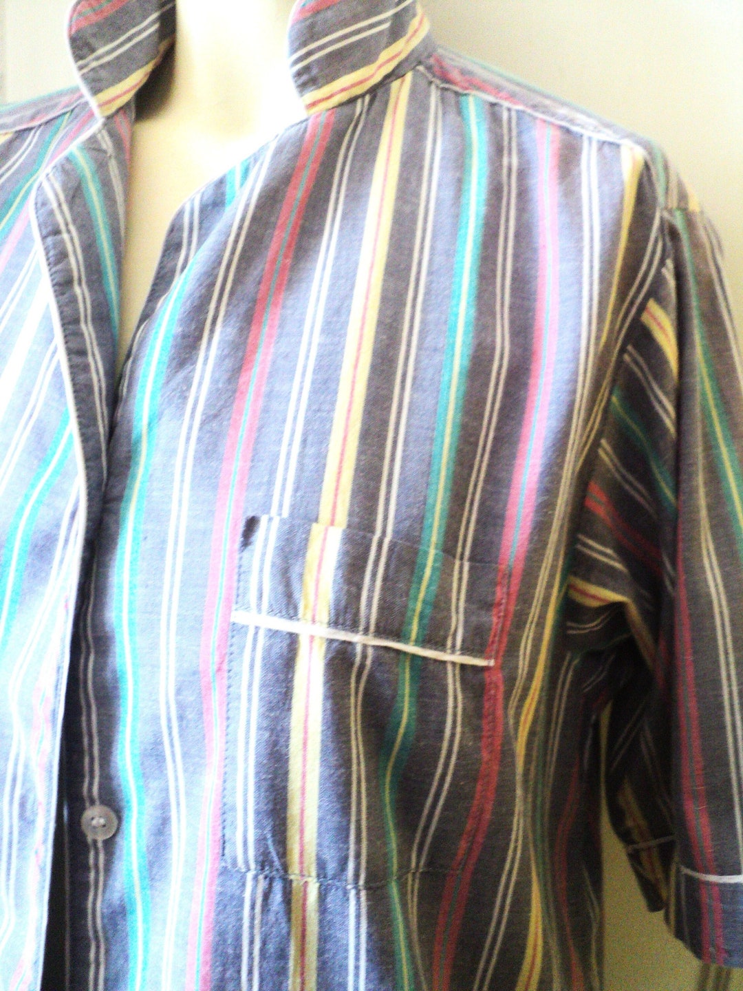 PAJAMAS, at Home LOUNGEWEAR Pjs, Long Pants, Classic Menswear Styling ...