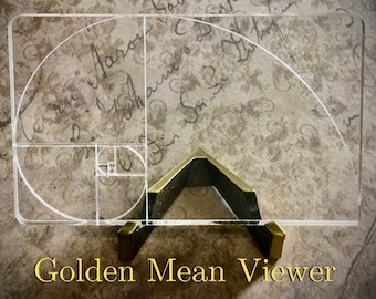 Golden Ratio/fibonacci Composition View Finder Photography/painting ...