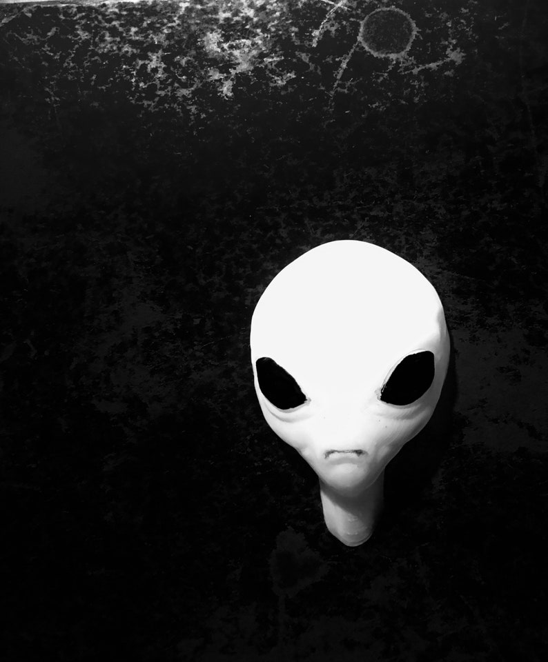 Roswell Grey Alien Magnet - Etsy