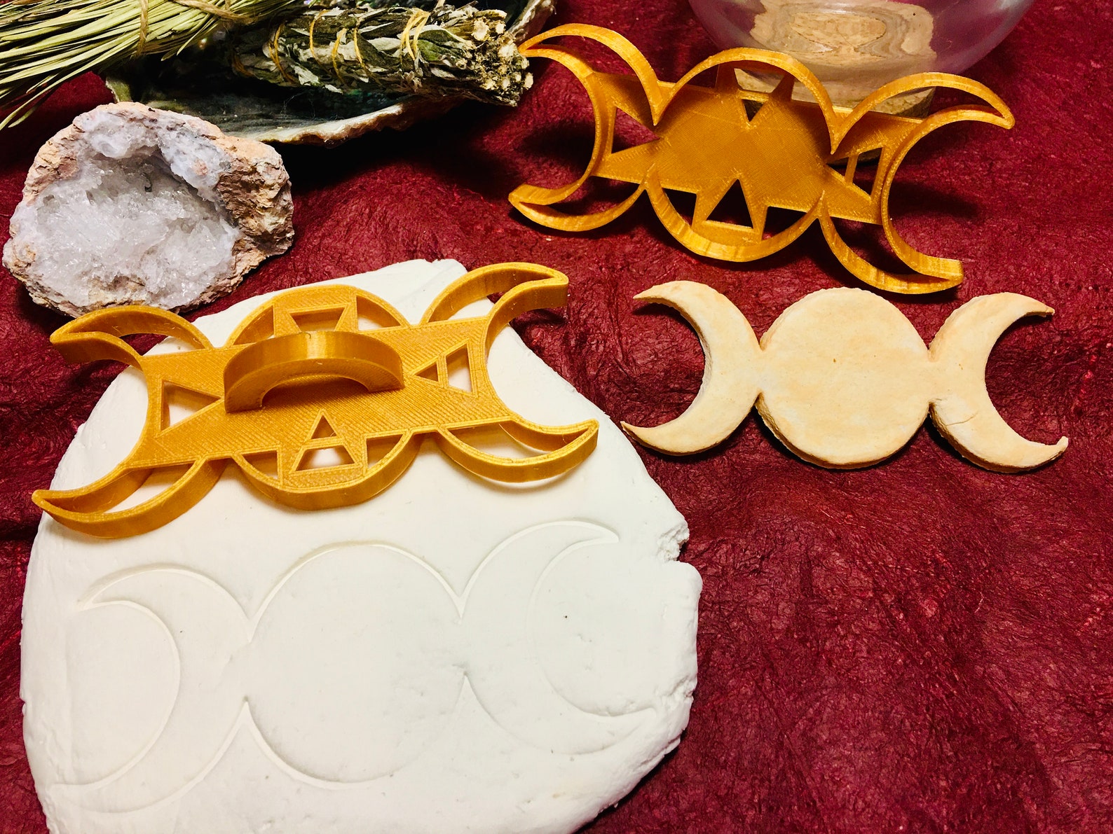 Triple Moon Cookie Cutter | Etsy