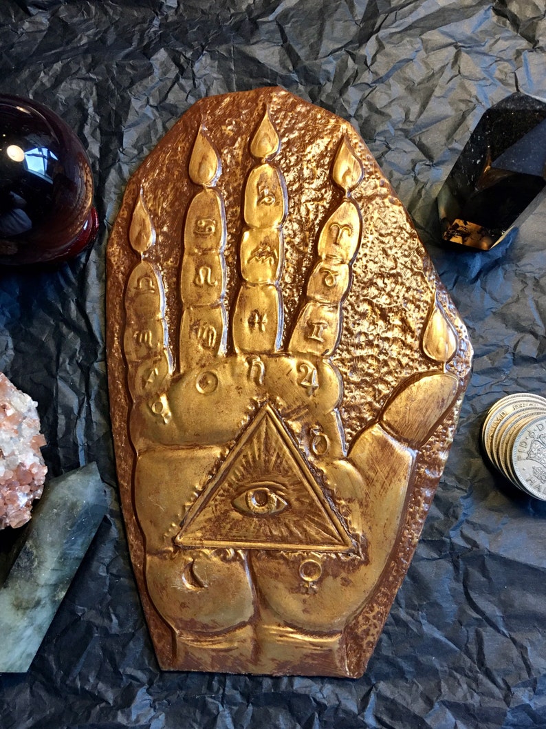 All Seeing Eye Hand Of Glory Resin Cast | Etsy