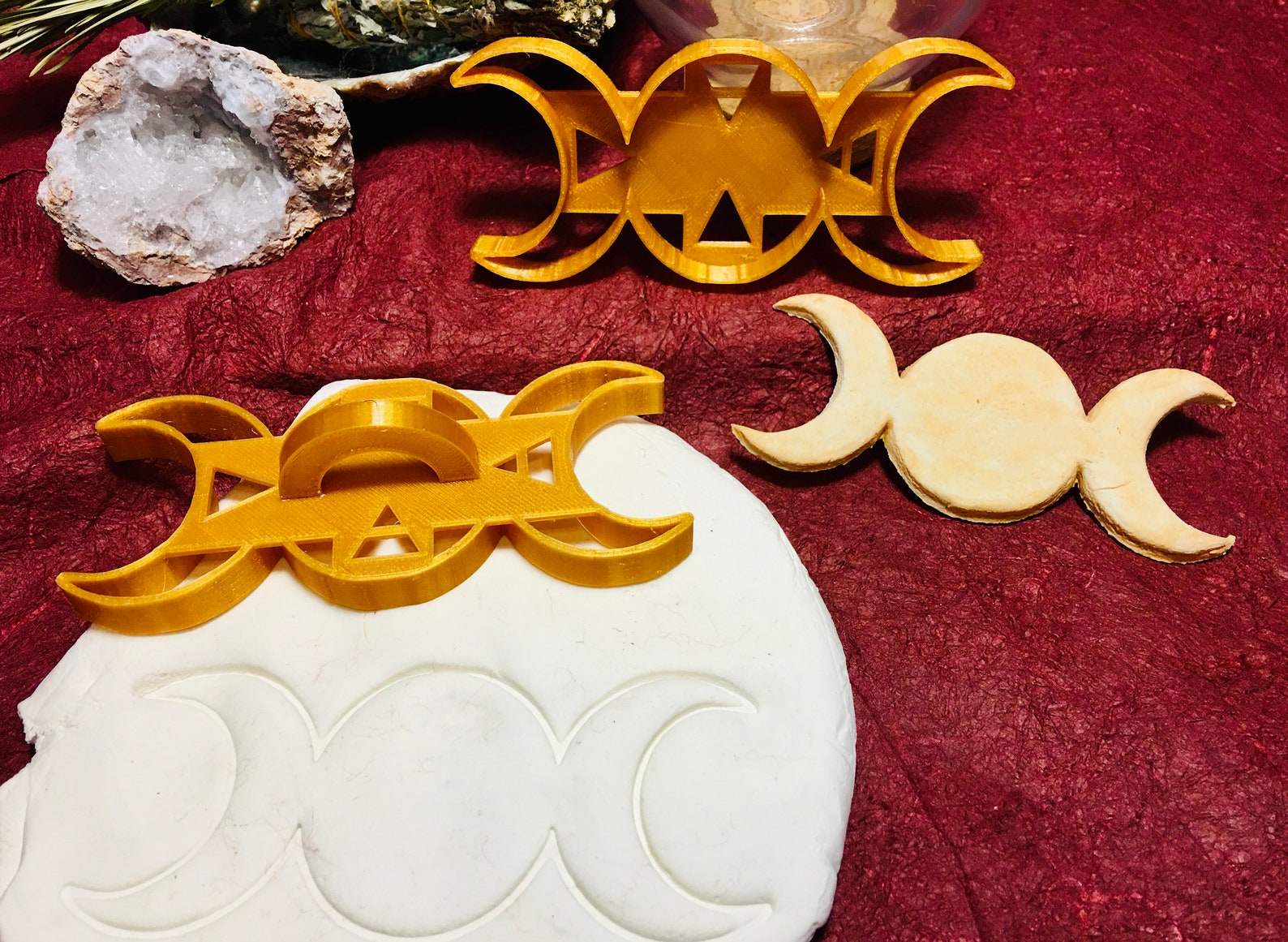 Triple Moon Cookie Cutter | Etsy