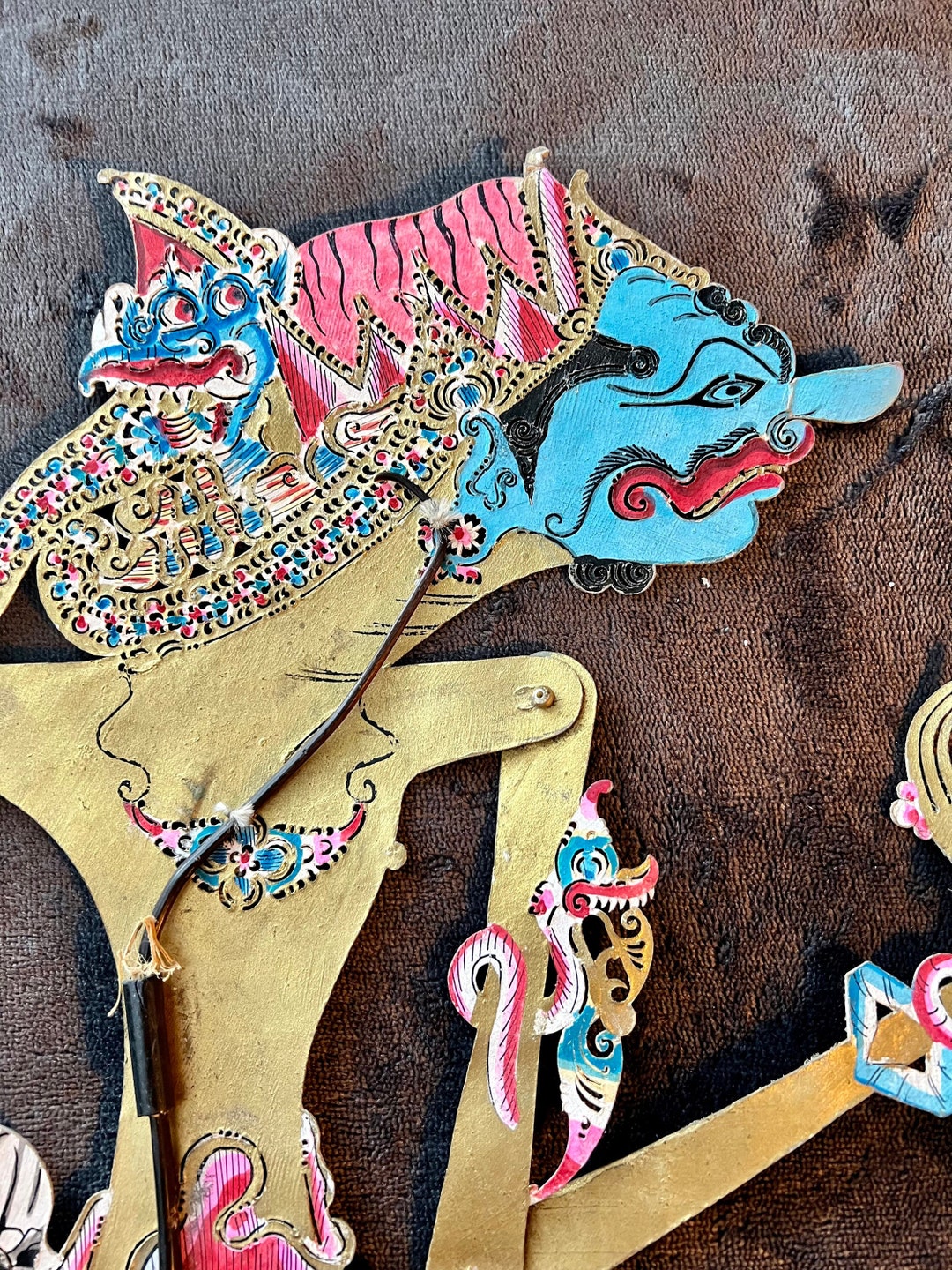 Wayang Kulit Leather Puppet. - Etsy