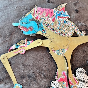 Wayang Kulit Leather Puppet. - Etsy