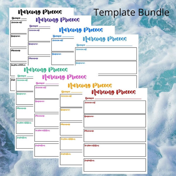 Nursing Body System Template - Etsy