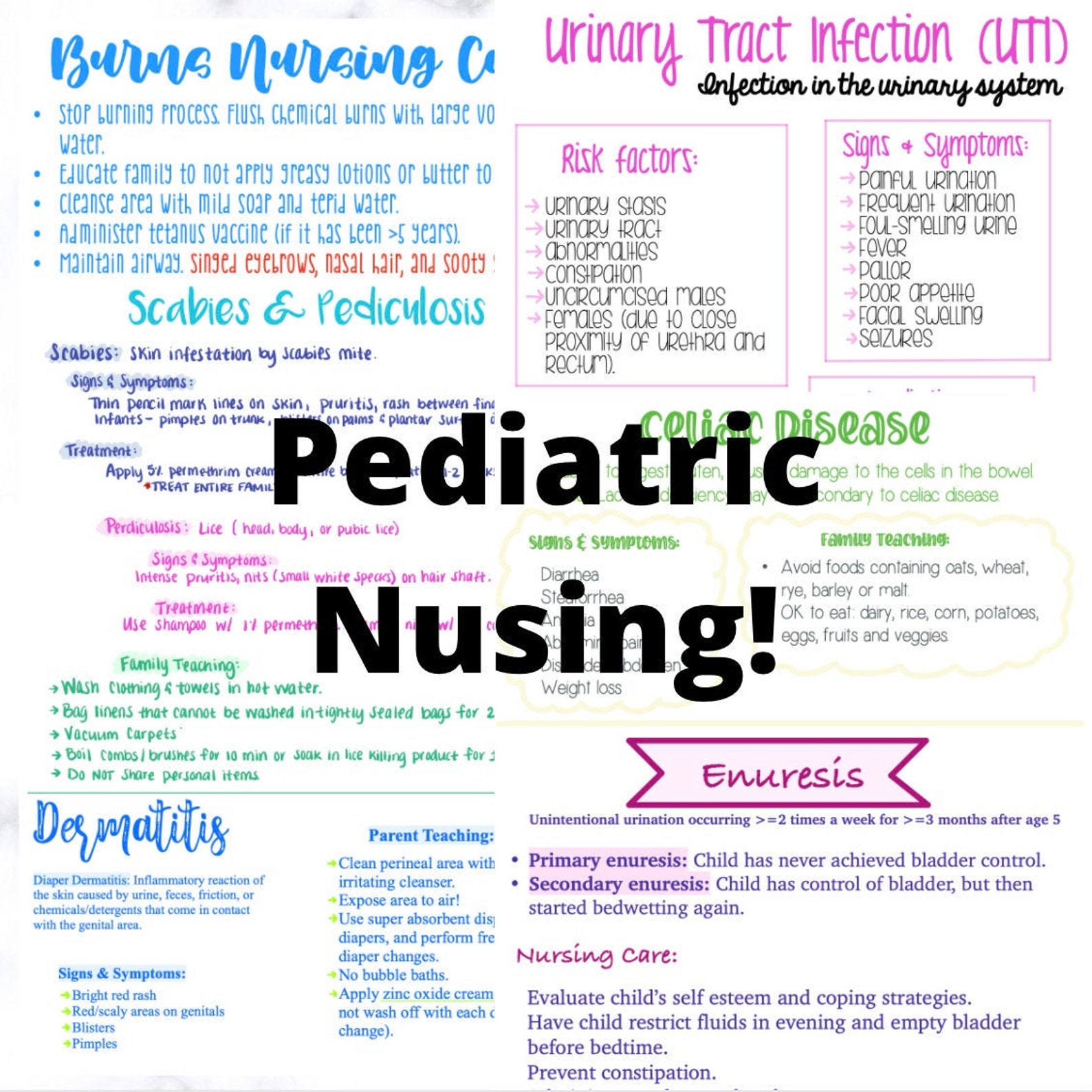 bundle-pediatric-nursing-notes-46-full-pages-instant-digital-etsy