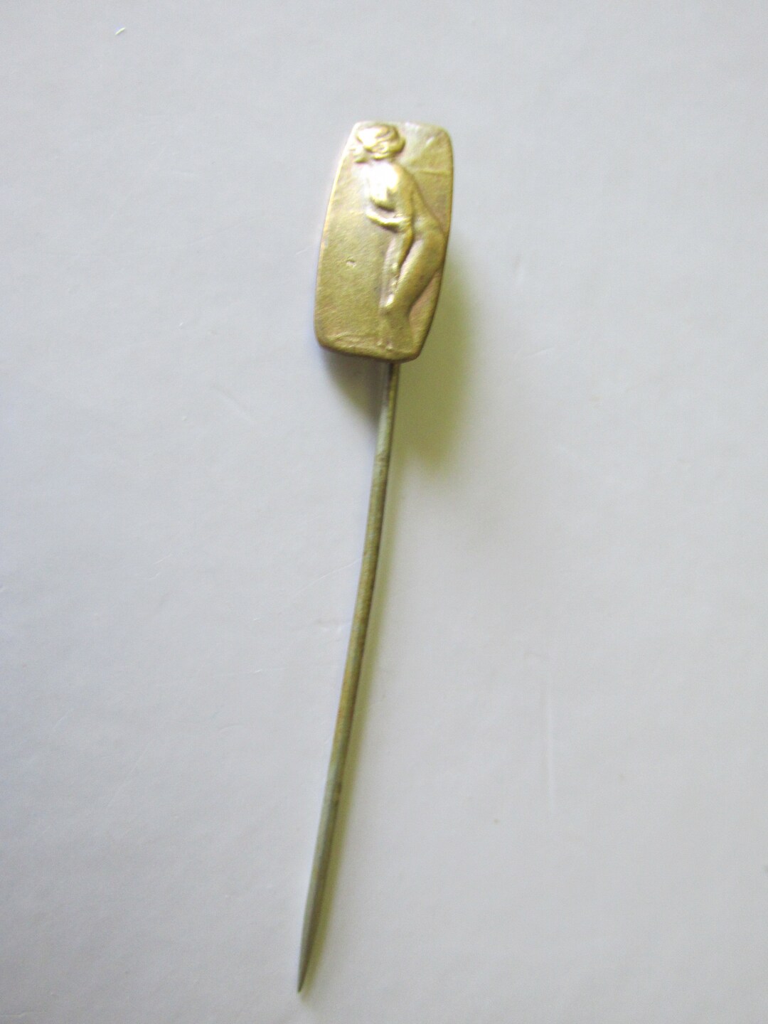 Antique STICK PIN Subject of Paul Émile Chabas "september Morn ...