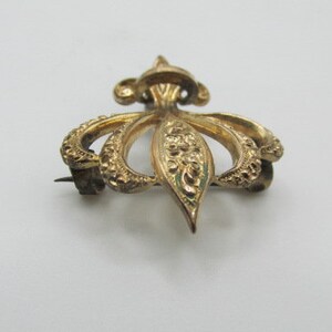 Victorian Gold Plated POCKET WATCH Pendant Holder Embossed Decorative ...