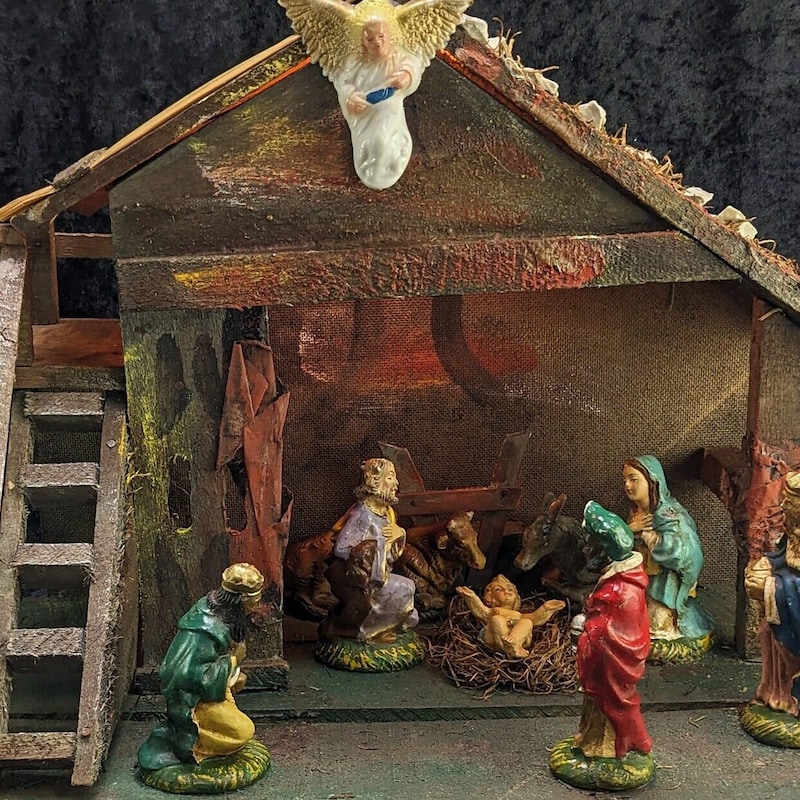 Outdoor Nativity Set Large - Etsy