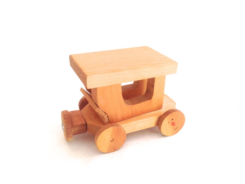 Handcrafted Wooden Train Car Primitive Wood Toy Hand Made - Etsy