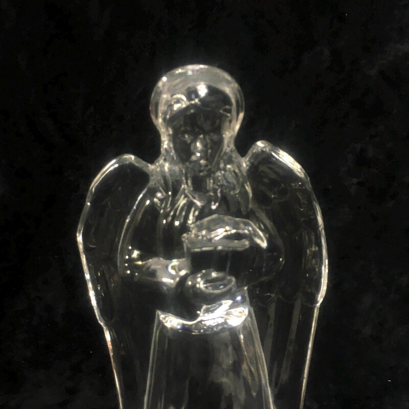 Glass Angel Figurine - Etsy