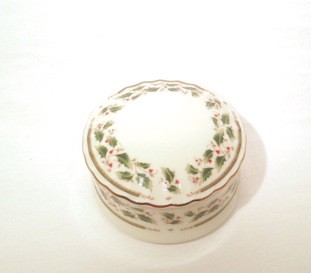 Royal Limited Holly Holiday Christmas Trinket Jewelry Gift Box - Etsy