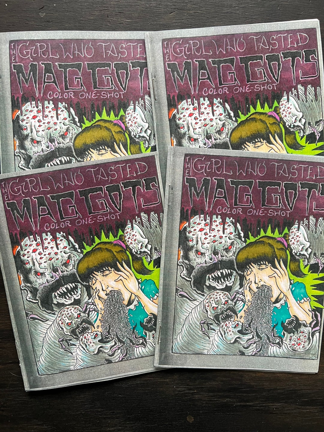 The Girl Who Tasted Maggots : Mini Comic. - Etsy
