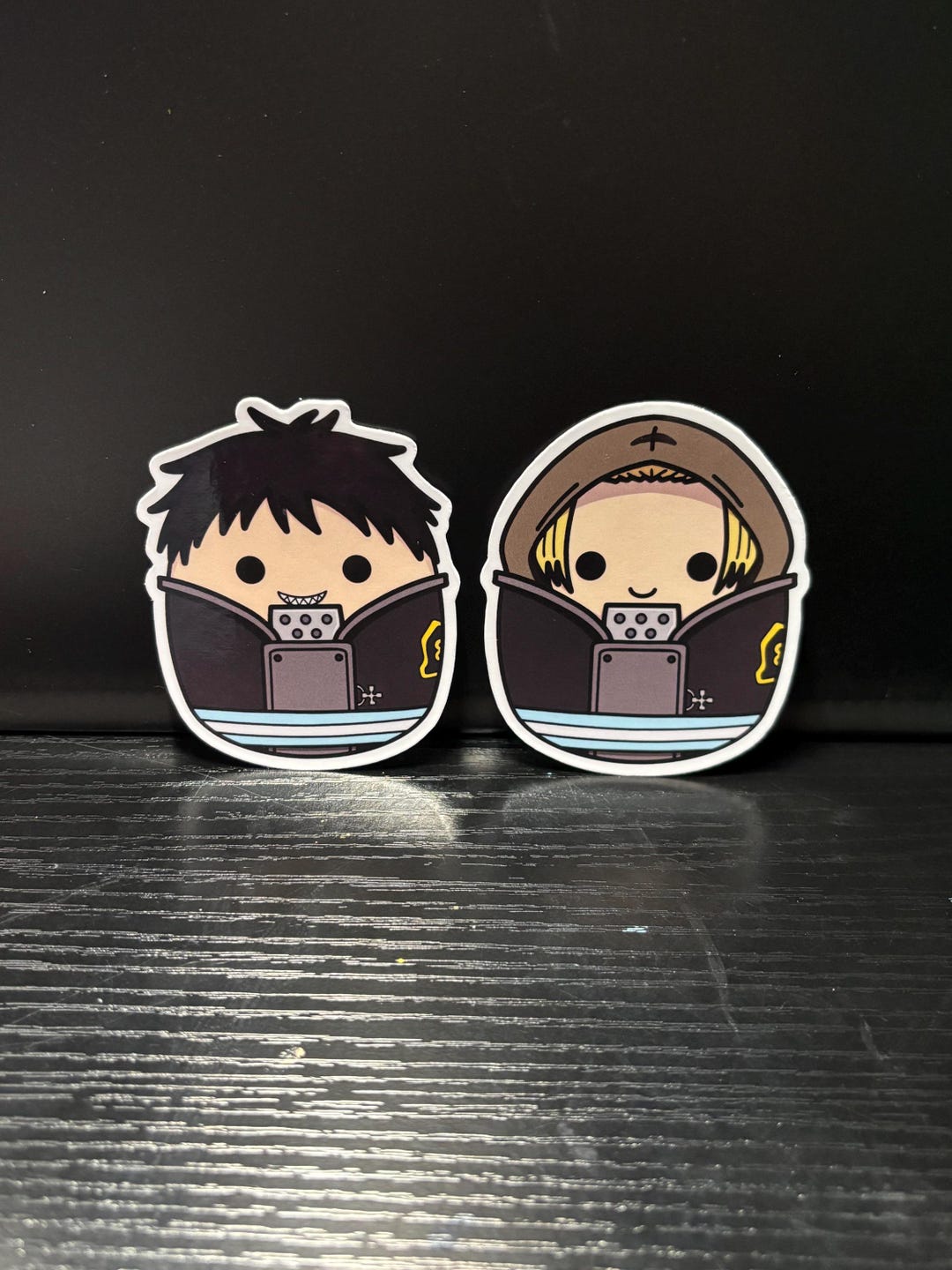 Firefighter Anime Stickers - Etsy