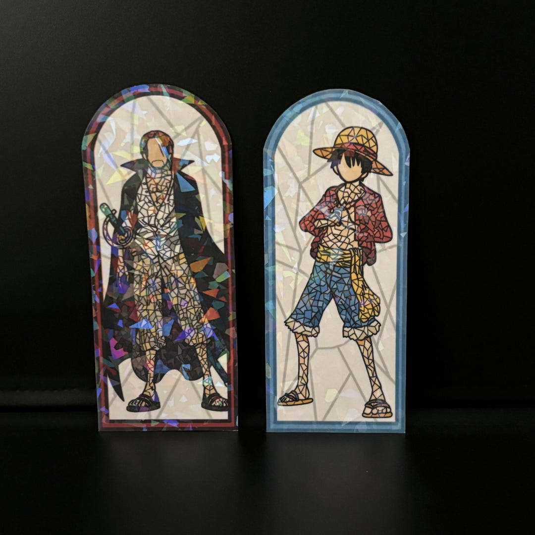 Stained Glass Pirate Stickers - Etsy