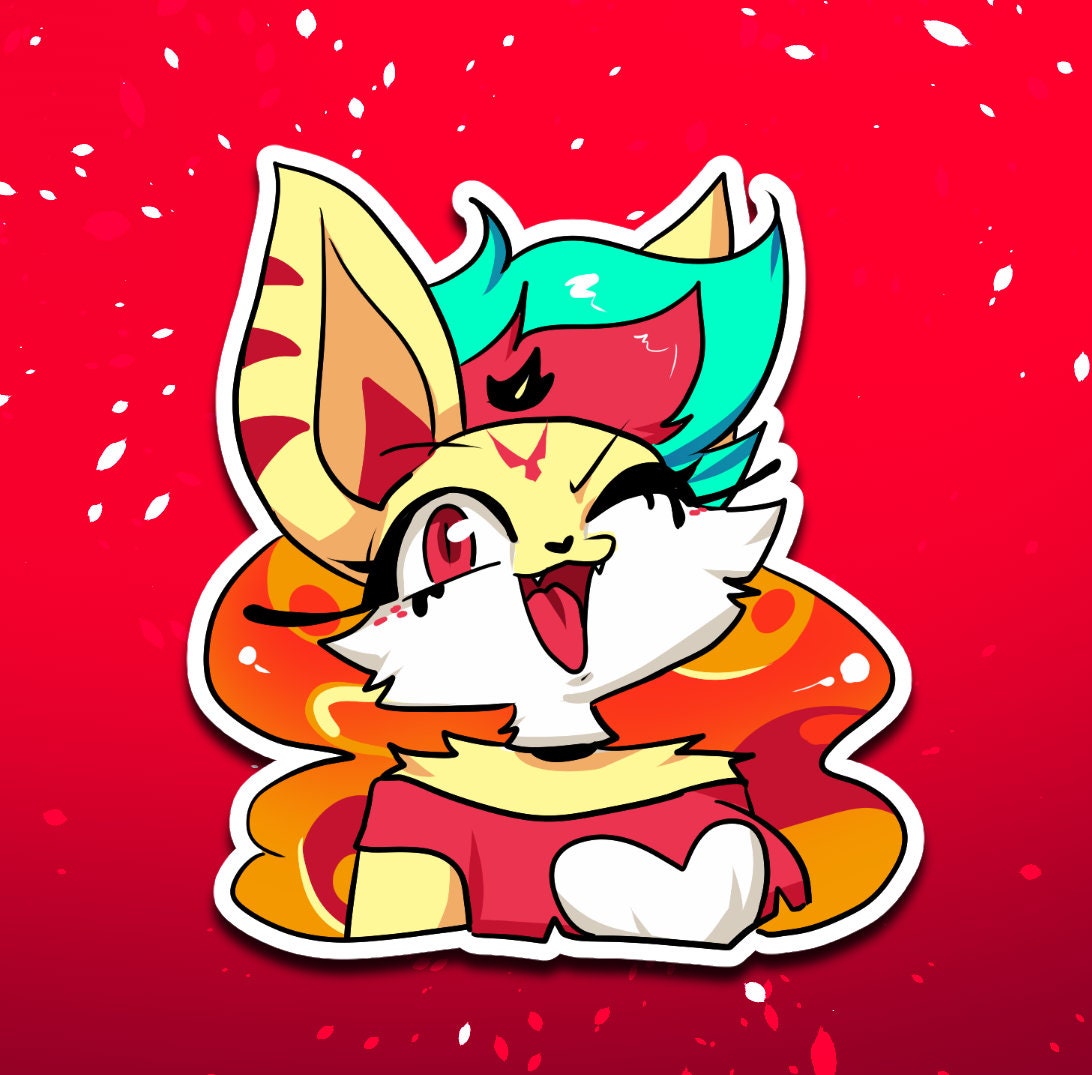 Helluva Boss Sticker blitzo, Millie, Moxie, Loona, Stolas, Versokia ...