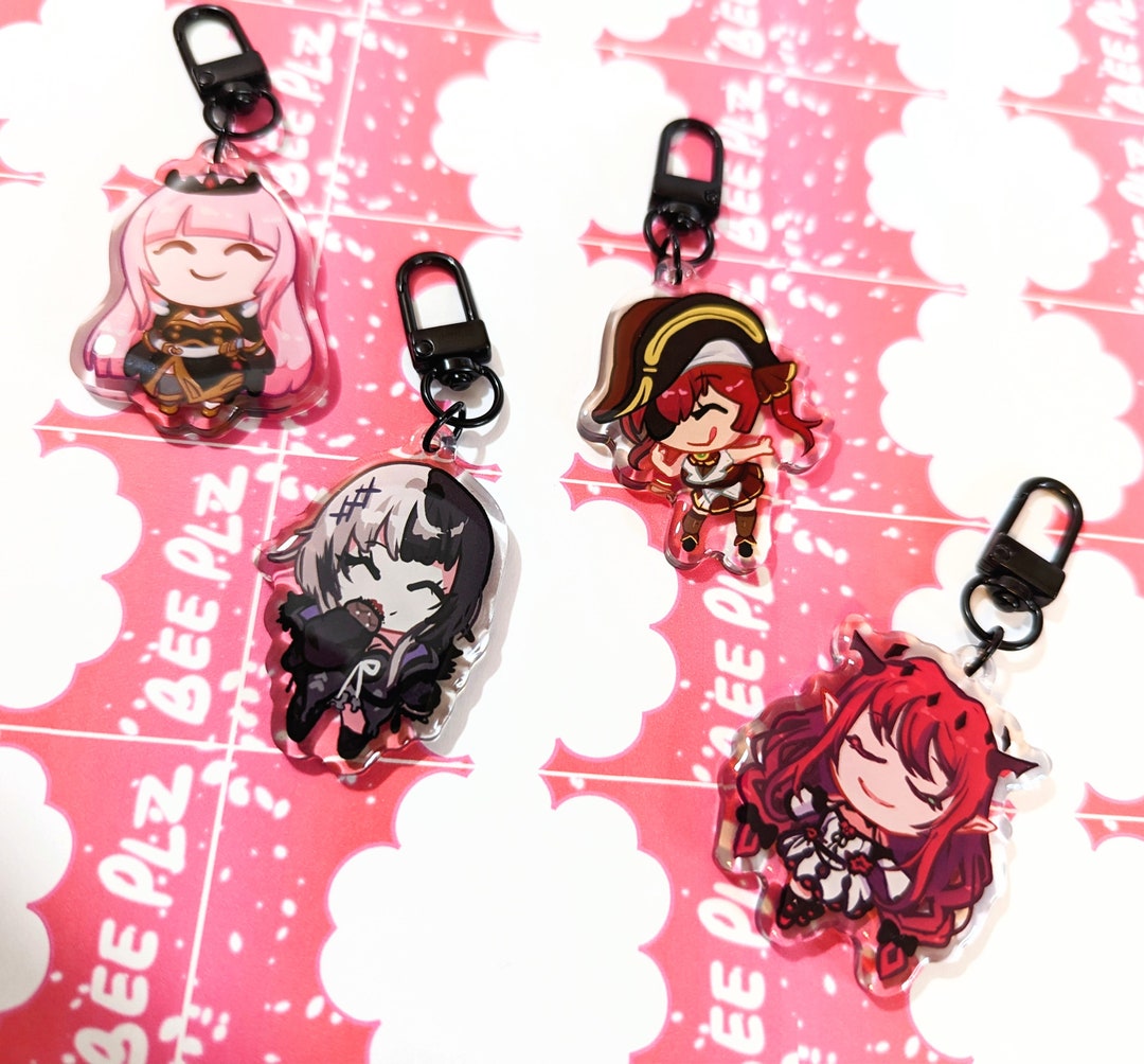 Hololive Keychains - Etsy