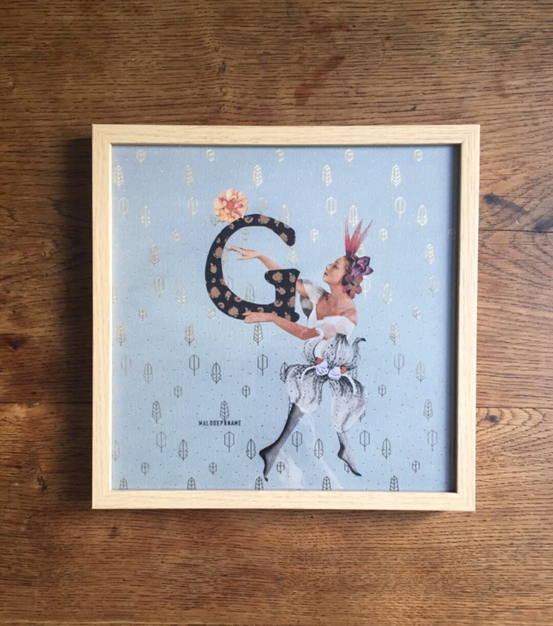 Draw Letter "g" Collage Creation - Etsy