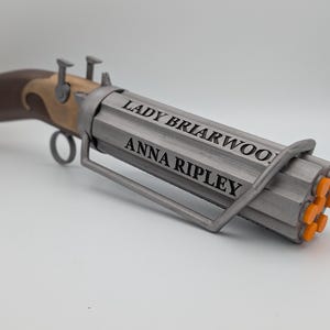 The List - Percy De Rolo's Pepperbox - Critical Role Vox Machina - Steampunk Antique Flintlock ...
