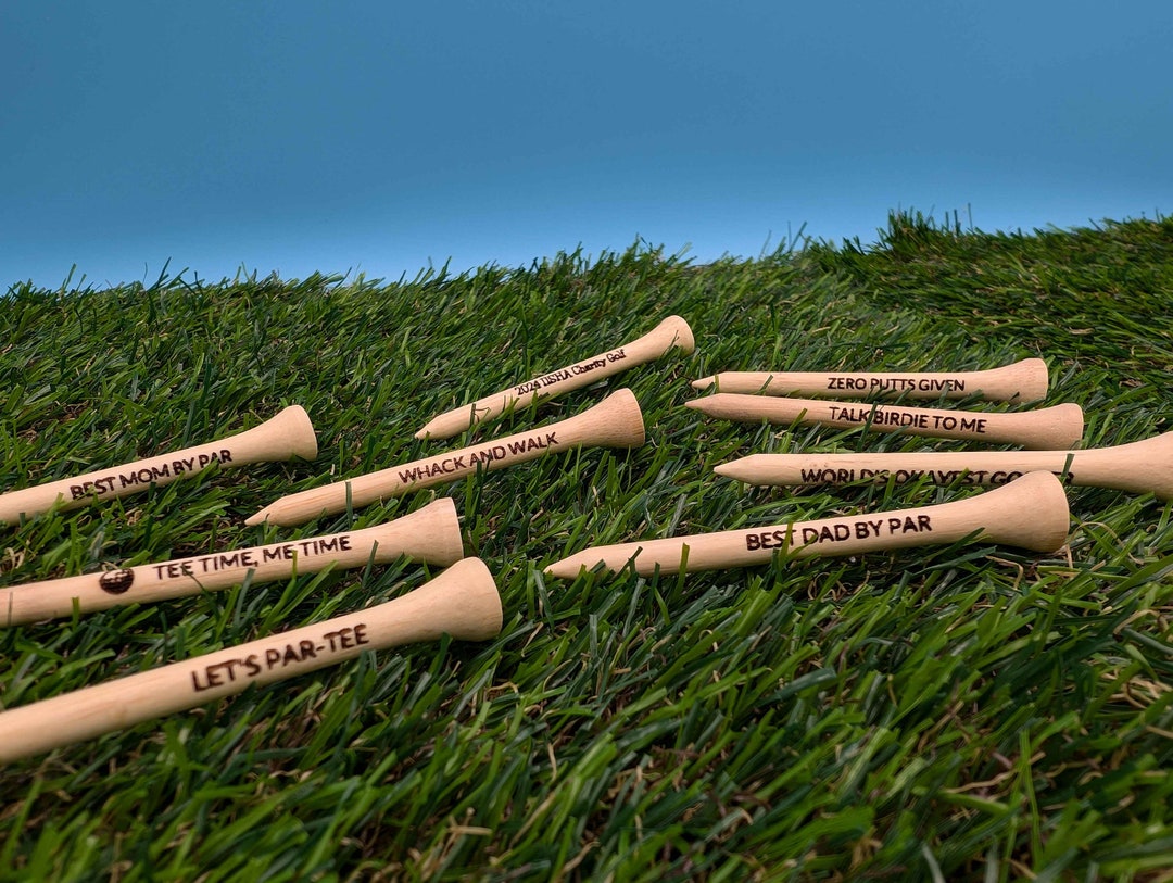 Custom Wooden Golf Tees - Etsy