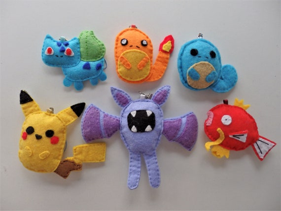 Pokemon Inspired Mobile Keychain Strap various Models | Etsy