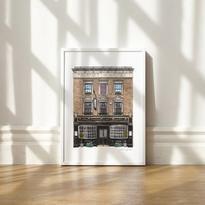 Wapping Prospect of Whitby A5 or A4 Giclée Print unframed Riverside ...