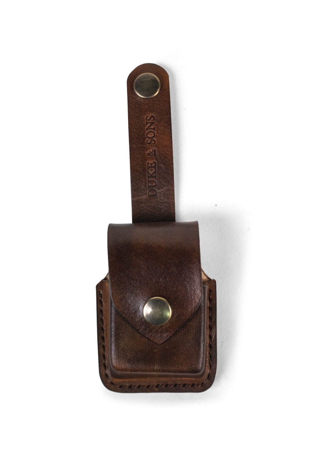 Zippo Pouch/case, Brown Leather - Etsy