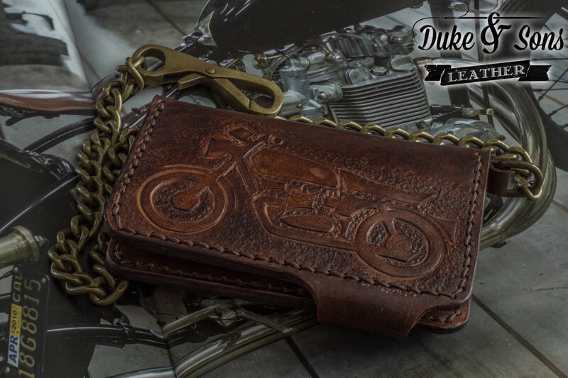 Custom Made Wallet With Hand Tooled Image | Etsy