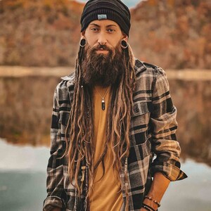 Dreadlock Bandana Beanie Triangle Dread Hat Woollie - Etsy