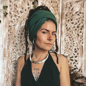 Dreadlock Scarf Head Wrap Turban Large - Etsy