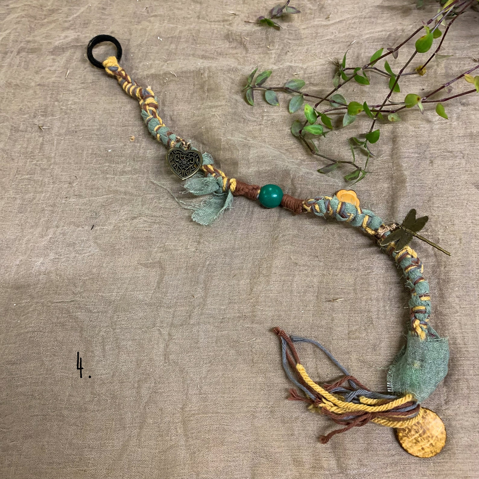 Dreadlock Hair Wrap Summer Garden Dread Wrap Braid Colourful - Etsy