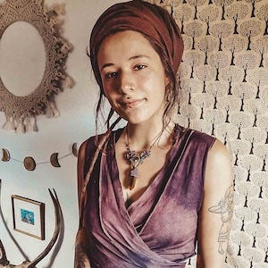 Dreadlock Scarf Head Wrap Turban Large - Etsy