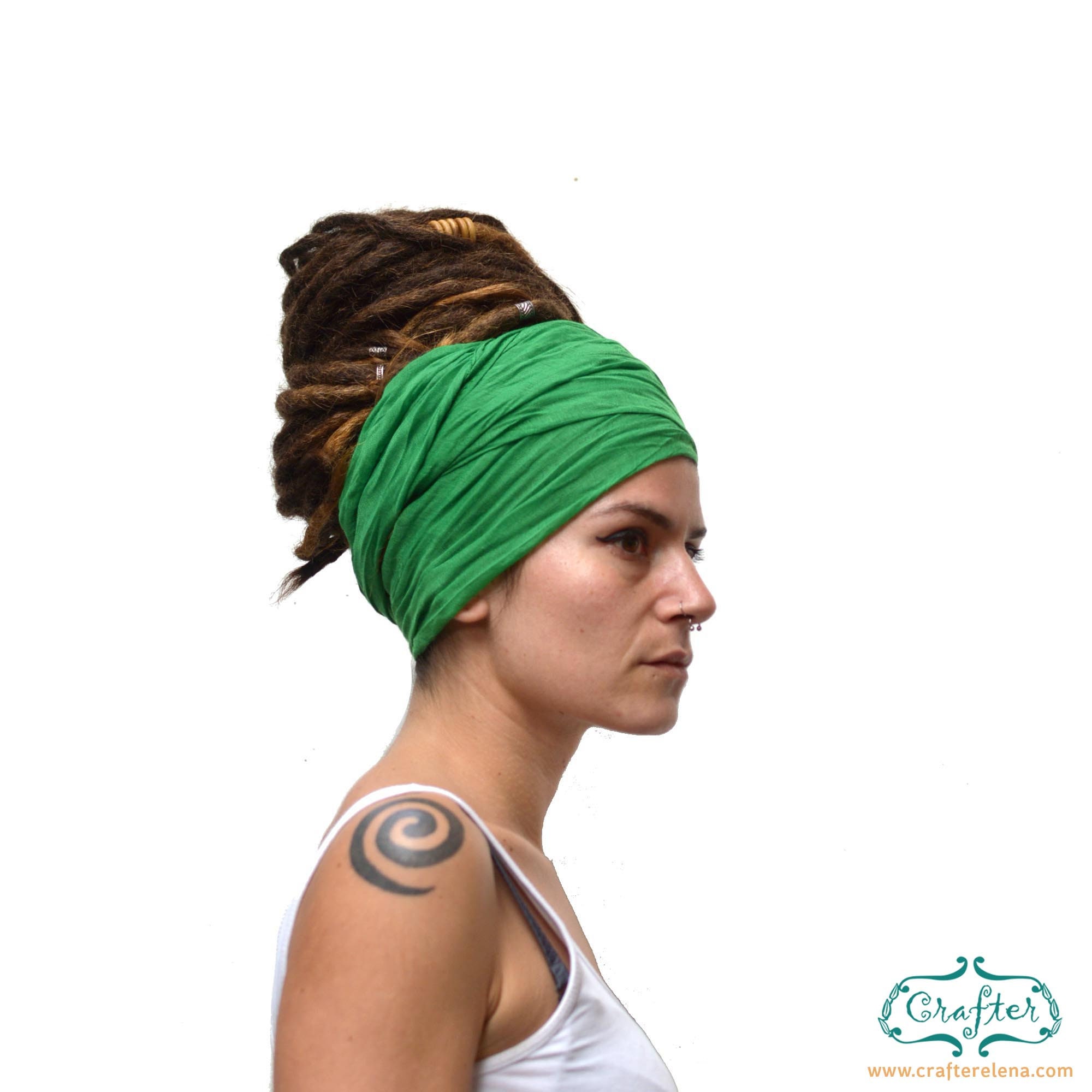 Dreadlock Scarf Head Wrap Turban - Etsy UK