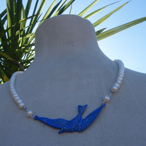 Bluebird Necklace - Etsy