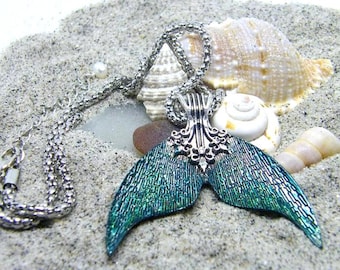 Mermaid Tail Pendant | Etsy