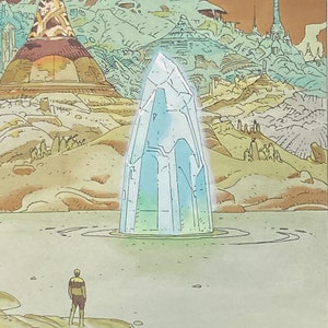 Moebius Screenprint - the Crystal Lake - Etsy