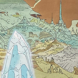 Moebius Screenprint - the Crystal Lake - Etsy