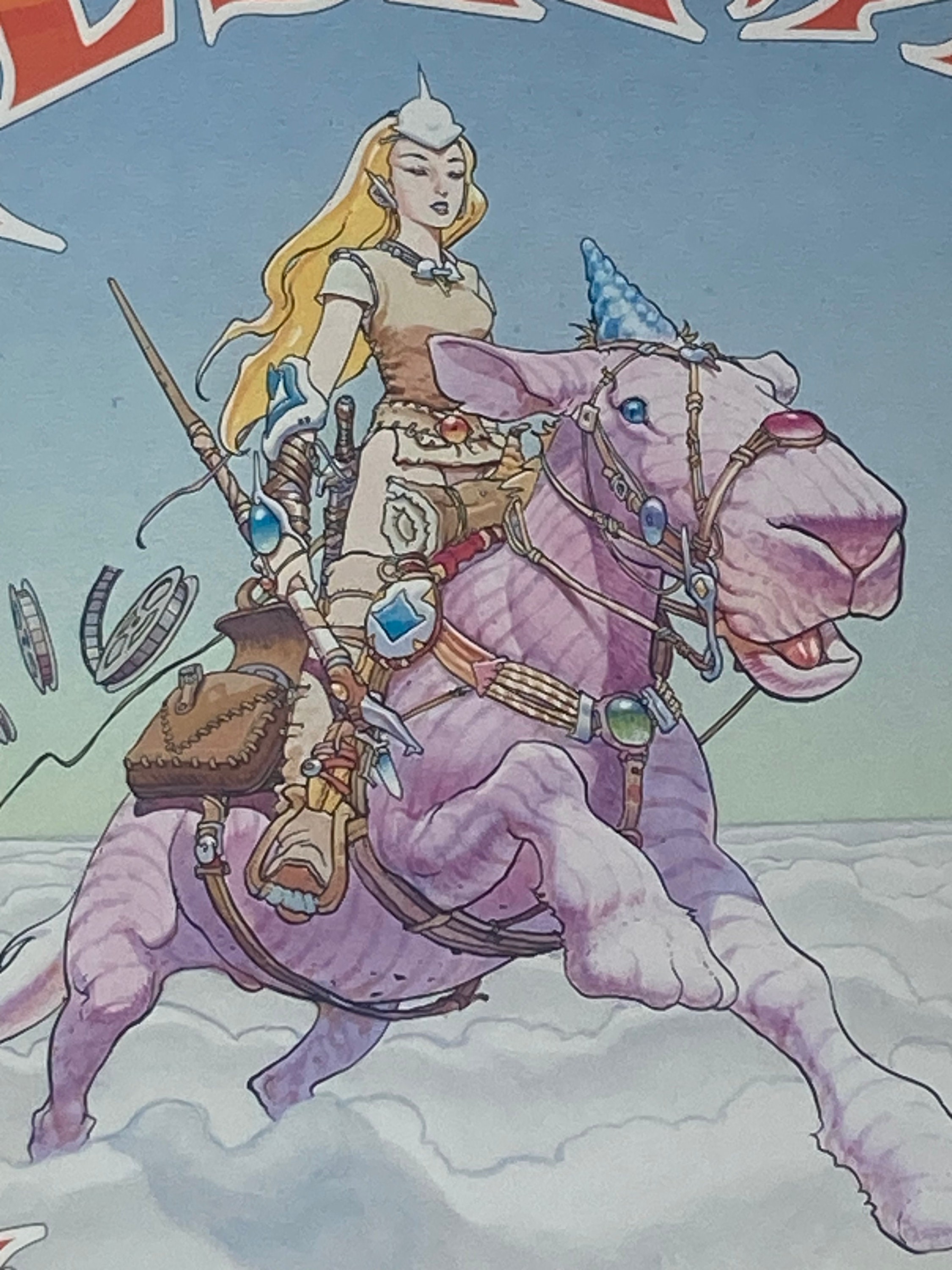 Vintage Moebius Festival of Animation Print. - Etsy