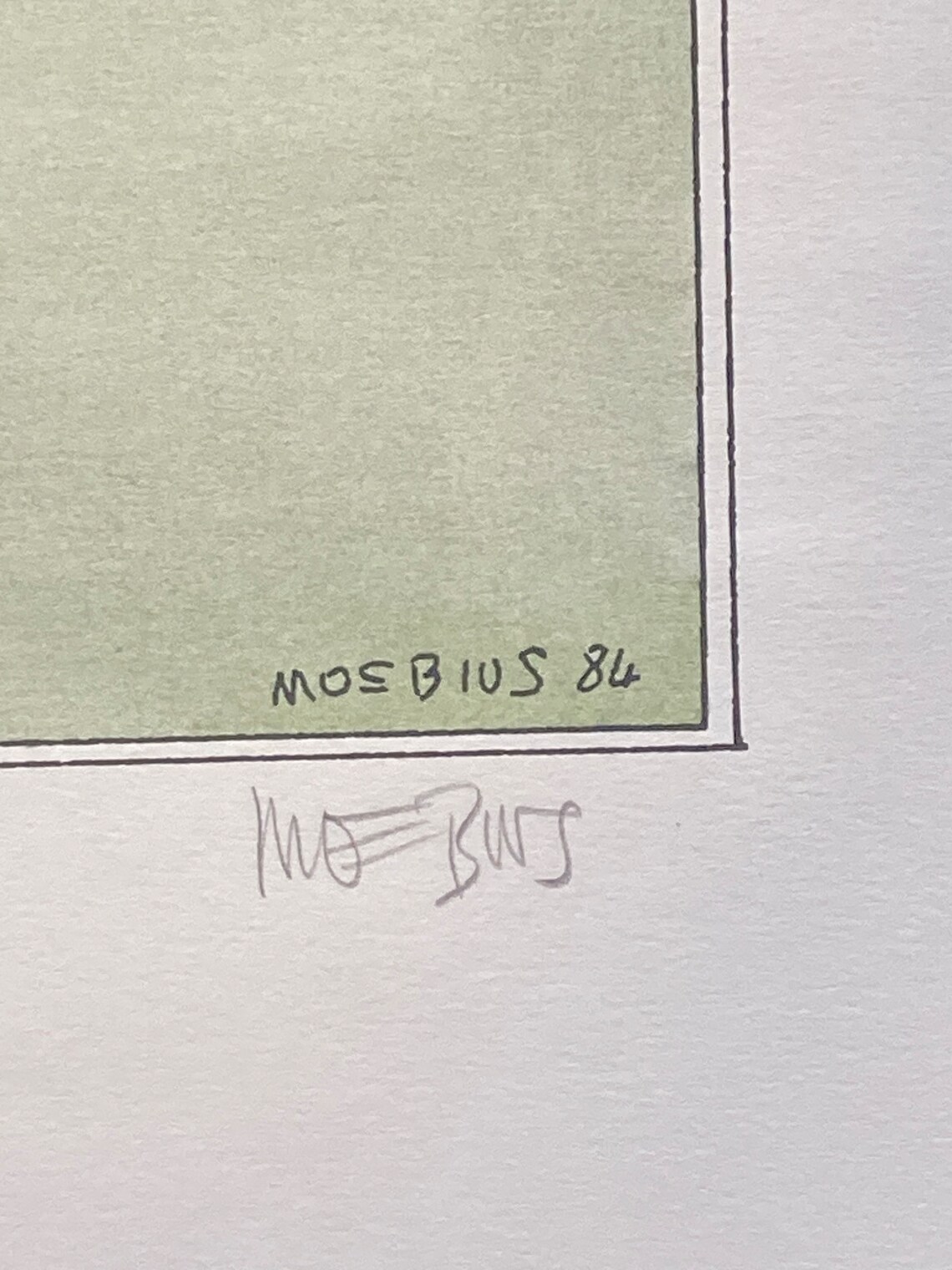 Moebius Screenprint - the Crystal Lake - Etsy