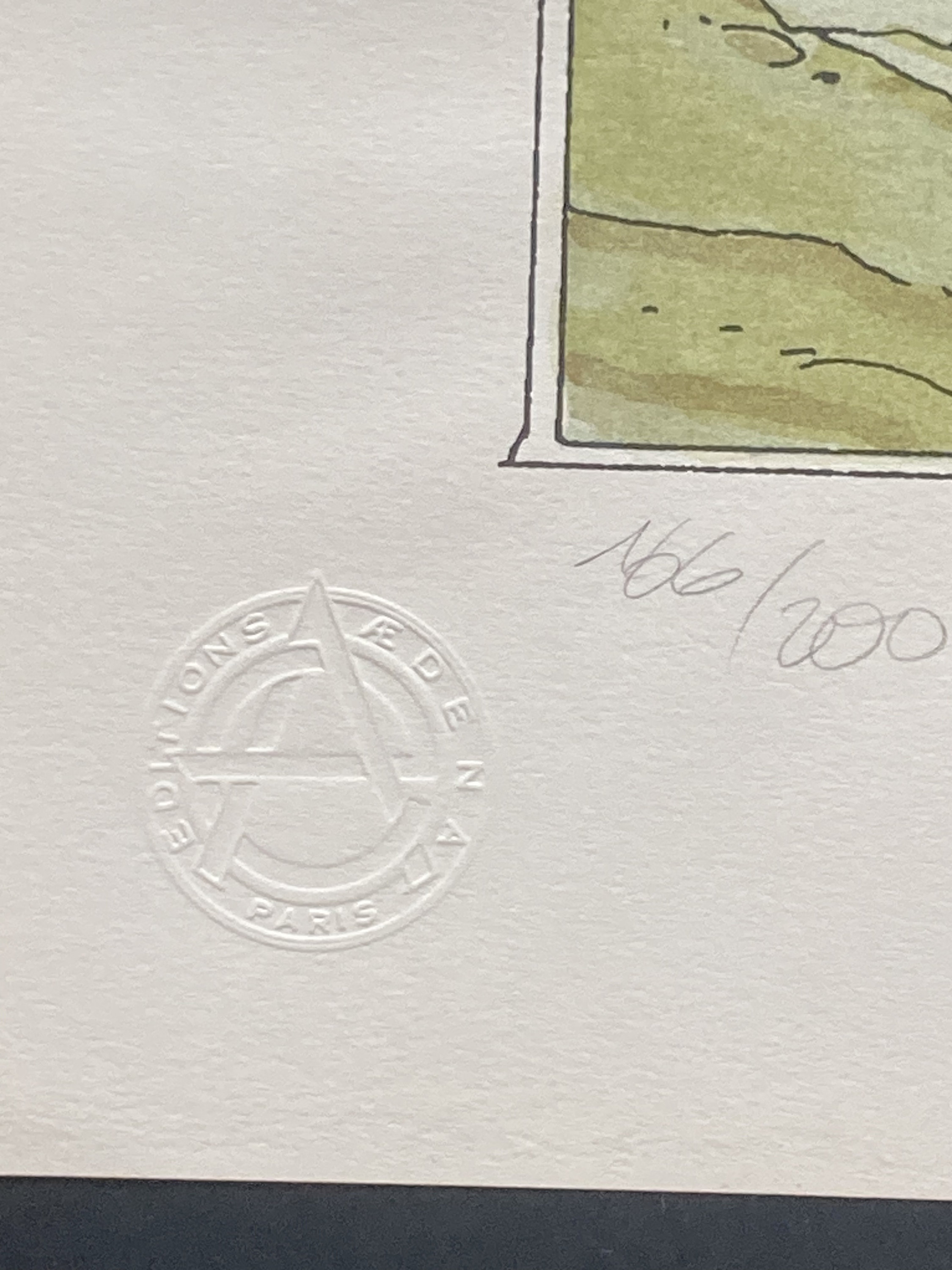 Moebius Screenprint - the Crystal Lake - Etsy