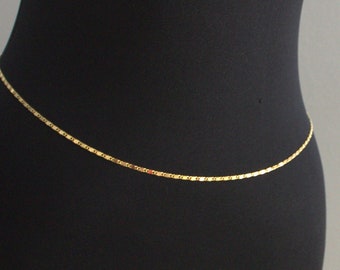 Gold Waist Chain - Etsy