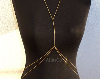 Beach Body Chain | Etsy