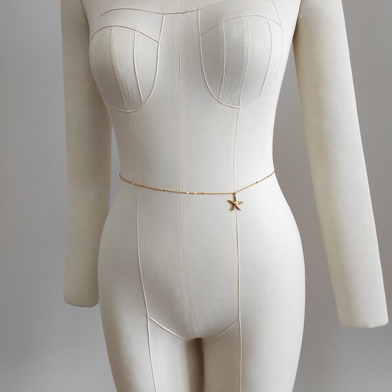 Starfish Belly Chain Stainless Steel Starfish Waist Jewelry - Etsy