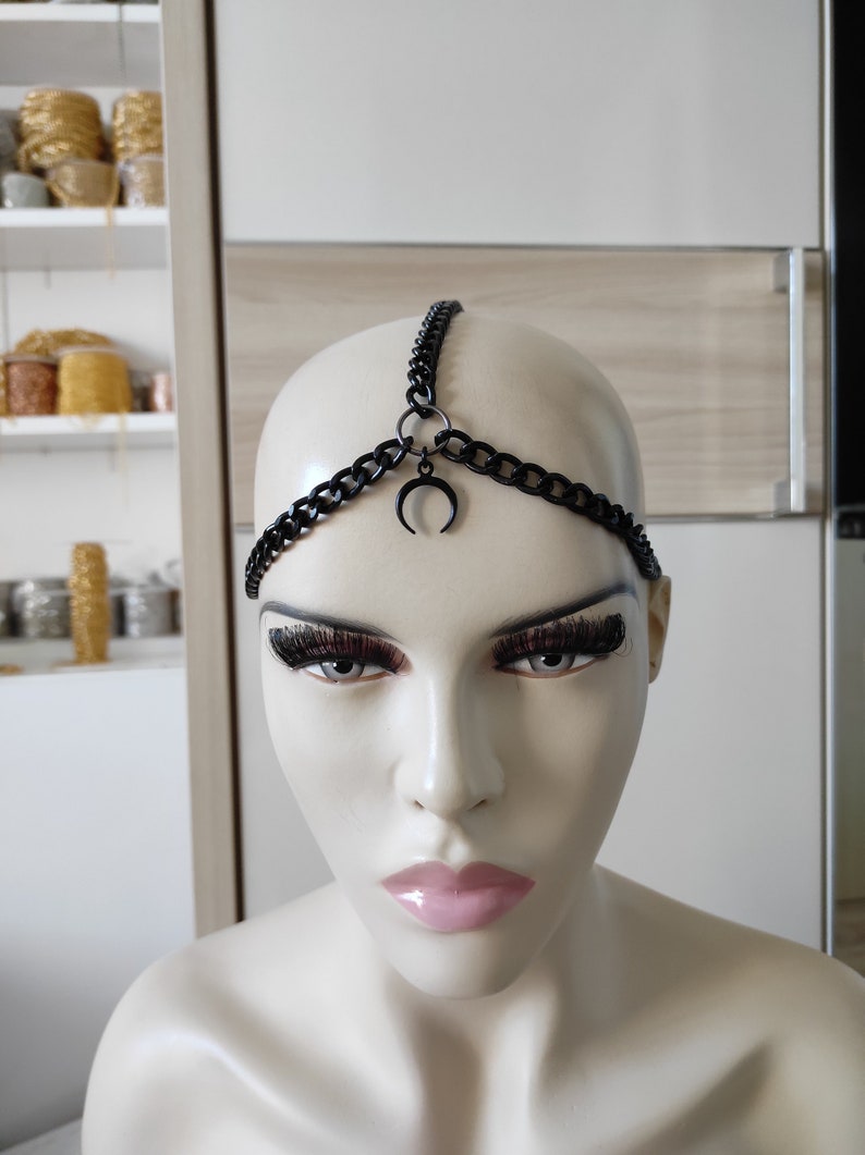Magic Head Chain Burning Man Fest Festival Dance Costume | Etsy