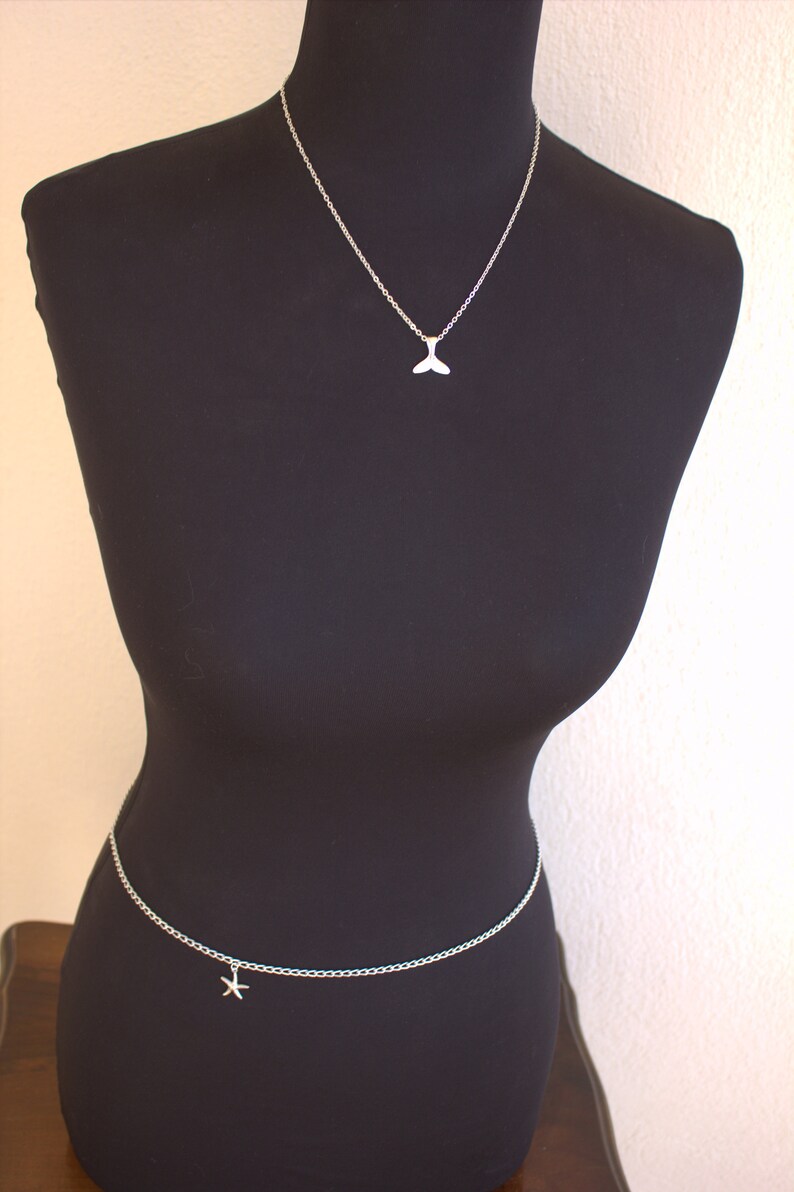 Starfish Belly Chain Stainless steel starfish Waist | Etsy